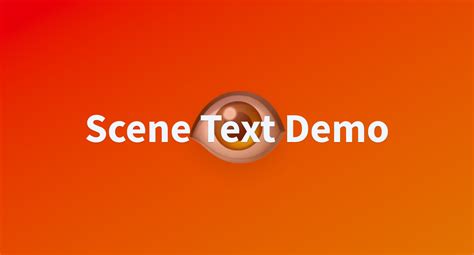 scene text demo a hugging face space by haovyphan