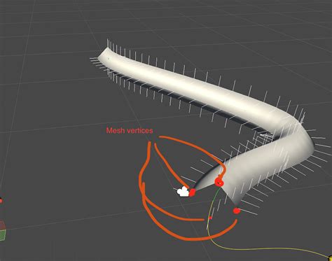 Getting The Direction Vector Between Two Vertices Rotating In Space Unity Engine Unity