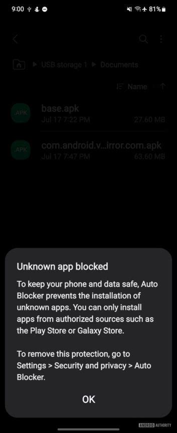 New Samsung Phones Block Sideloading By Default Heres How To Re