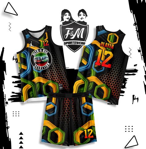 Sublimation Basketball Jersey Design