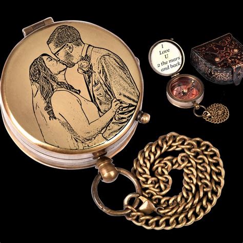 Personalized Compass Etsy
