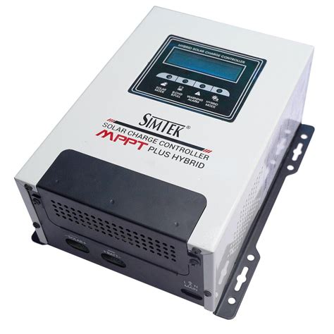 Simtek Mppt Plus Hybrid Solar Charge Controller V Voc Fully Automatic With Dual Lcd