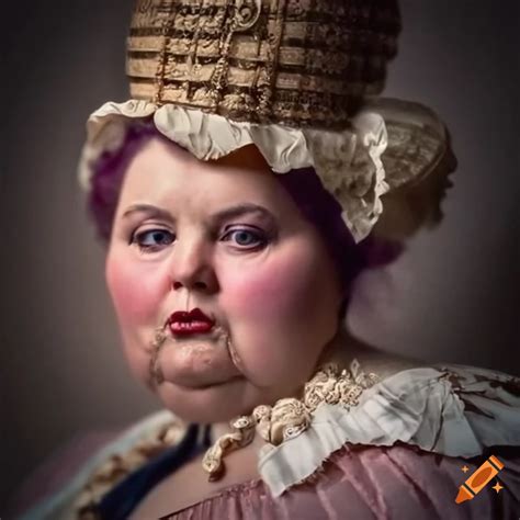 Very Fat Victorian Lady On Craiyon