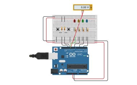 Circuit Design Aula Pratica Arduino Debounce Tinkercad