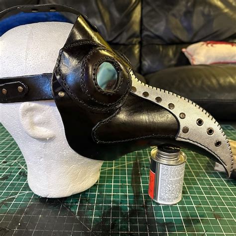 Plague Doctor Mask Pattern Diy Pdf Download With Video Guide Etsy
