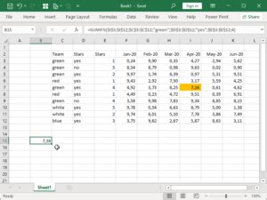 Combining Sumifs With Xlookup Dailyexcel Net