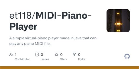 github et118 midi piano player a simple virtual piano player made in