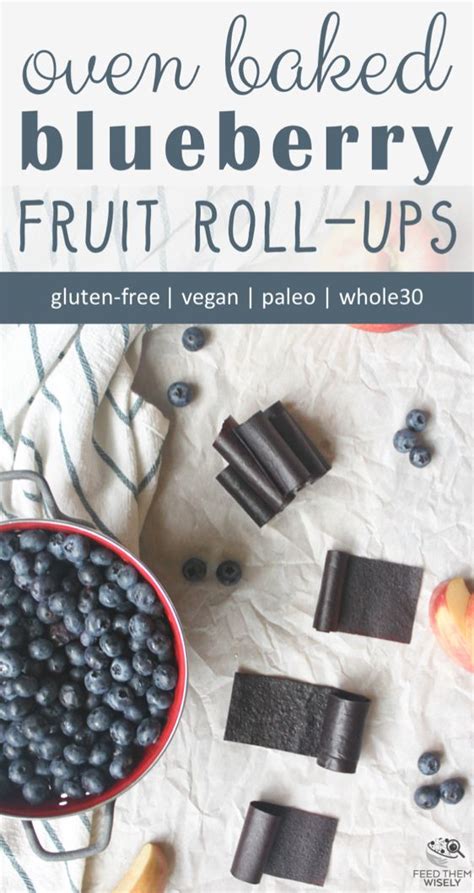 Oven Dried Blueberry Fruit Leather Feed Them Wisely