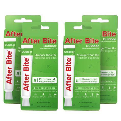 After Bite Outdoor Bug Bite Itch Relief Gel With Diphenhydramine Hcl 0