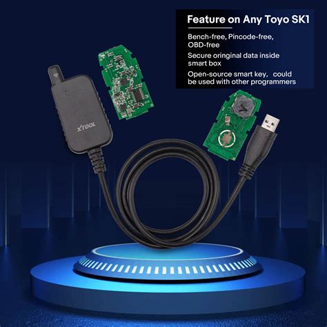 Xtool Anytoyo Sk1 For Toyota 8a 4a Smart Key Programming Without Pin