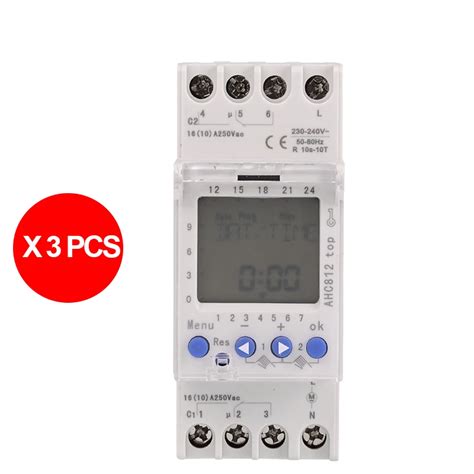 Aliexpress Com Buy 2 Channel 7 Days Programmable Digital Time Switch 220V Timer Relay Control