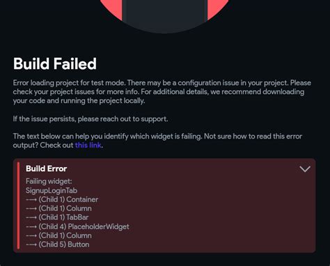 test crash for days for no reason r flutterflow
