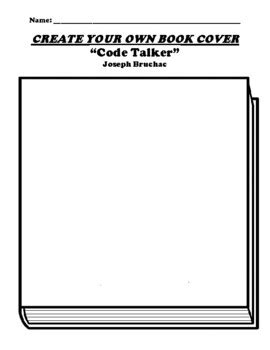 Code Talker BOOK COVER WORKSHEET By Northeast Education TPT
