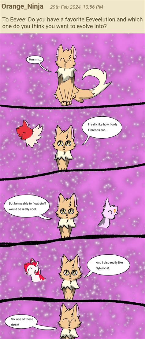 Ask 1 Distortion Eevee Comic Fury Comic Fury Webcomic Hosting