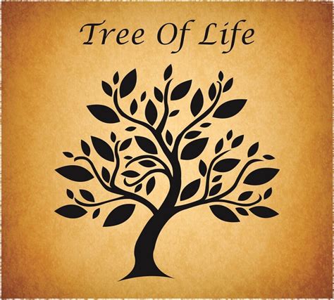 Tree Of Life Svg Love Tree Tree Cut File Vector Tree Tree Silhouette Tree Illustration