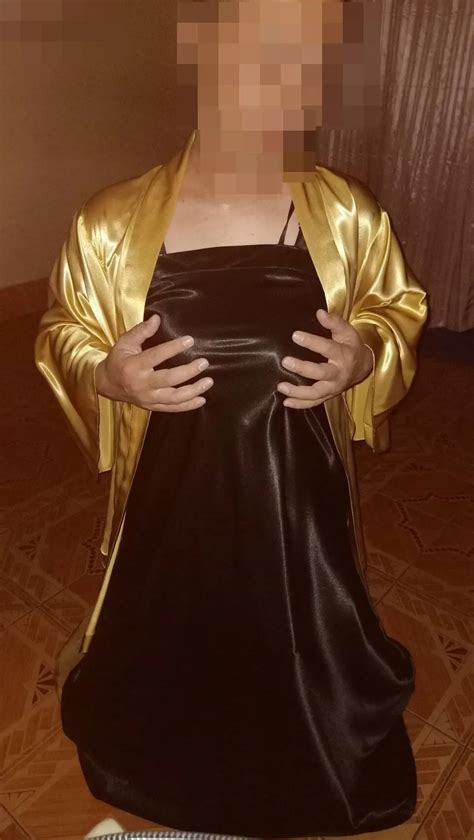 Cd In Satin Nightgown 4 10 Pics Xhamster