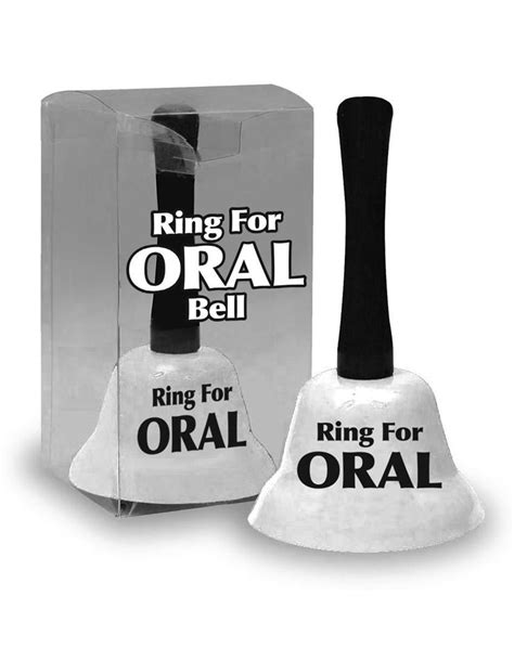 Ring Bell For Oral White Oral Sex Bell Party Favor Bachelorette Party