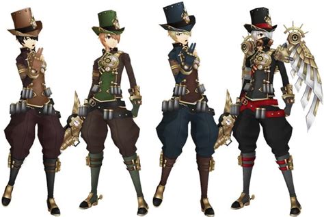 신규 스팀펑크 코스튬 미리보기 코스튬 스팀펑크 펑크