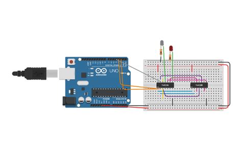 Circuit Design Binary Full Adder Tinkercad