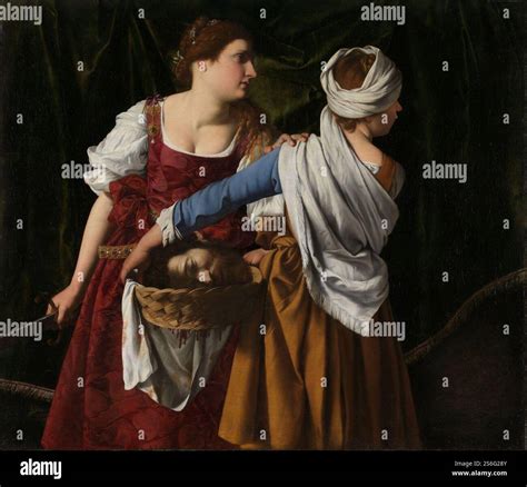 Orazio Gentileschi Artemisia Gentileschi Judith And Her Maidservant