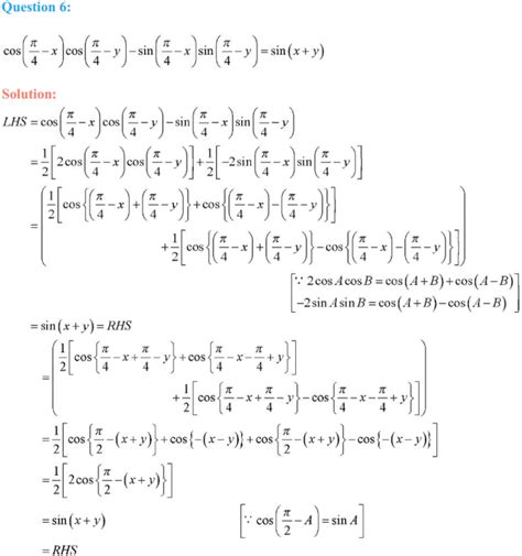 Hbse 11th Class Maths Solutions Chapter 3 Trigonometric Functions Ex 3 3 Haryana Board Solutions