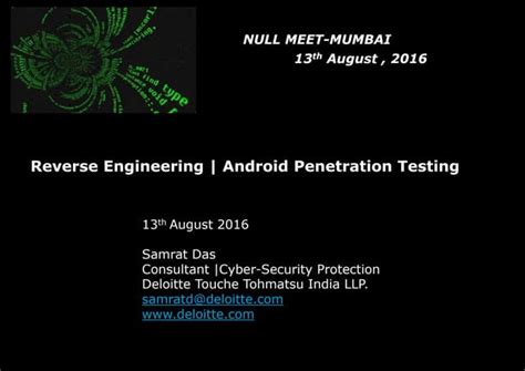Null Mumbai Meetandroid Reverse Engineering By Samrat Das Pdf