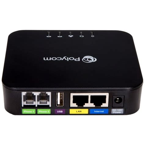 Polycom Obi302 2 Line Universal Voip Adapter