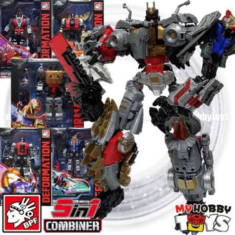Transformers Volcanicus Dinobot Combiner 5 In 1 Shopee Thailand