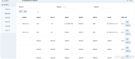 基于SpringBoot高校学生评教系统的设计与实现 评教系统本地csdn CSDN博客