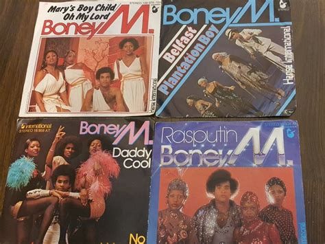 4x Singles Vinyl Boney M Daddy Cool Rasputin Belfast Gebraucht In Baden Für Chf 12 Mit