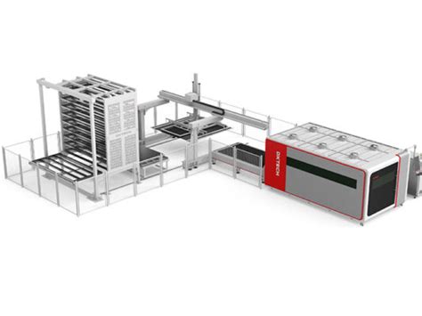 Automatic Loading And Unloading Laser Cutting Machine With Warehousing