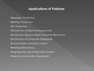 Polyfuse PPT
