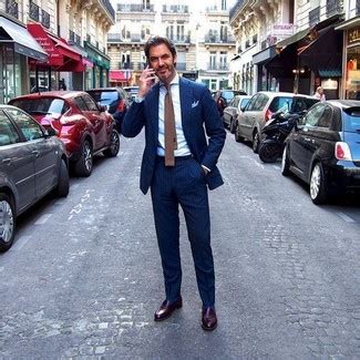 Brown Knit Tie With Navy Suit Outfits 7 Ideas And Outfits Lookastic