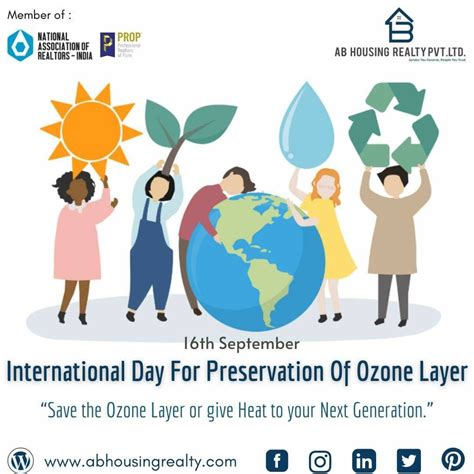 The International Day For Preservatition Of Ozone Layer Save The Zone Give That To Your Next