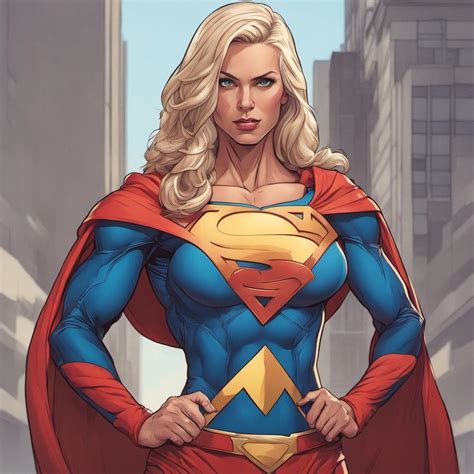 Supergirl Showing Off Her Amazingly Built Body By Mastersandy On Deviantart
