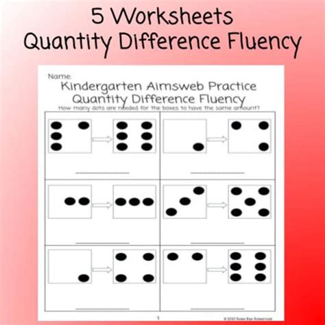 Kindergarten Aimsweb Math Practice Worksheets By Home Run Homeroom Kindergarten Aimsweb Math Practice Worksheets By Home Run Homeroom