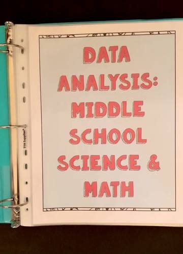 Analyzing Graphs And Interpreting Data Worksheet Bundle For Middle School