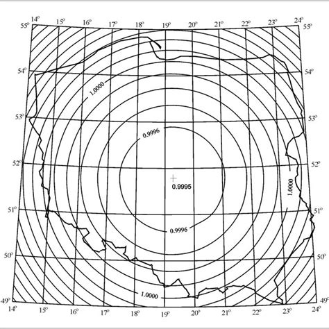 Symmetric Chebyshev Projection Of Poland When The Boundary Is