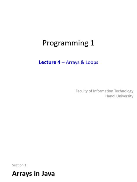 Lecture 4 Pdf Control Flow Programming Paradigms