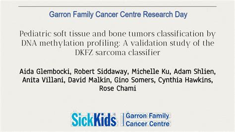 Pdf Pediatric Soft Tissue And Bone Tumors Classification By Dna Methylation Profiling A