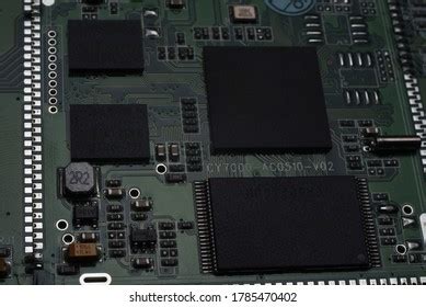 Digital Chips On Motherboard Stock Photo Shutterstock