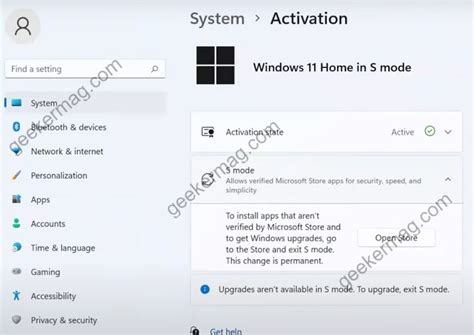 How To Switch Out From S Mode Windows Home