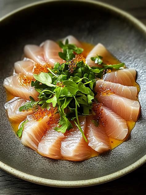 Irresistible Fresh Hamachi Crudo Recipe For Delicious Flavor