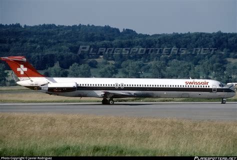 Hb Int Swissair Mcdonnell Douglas Md 81 Dc 9 81 Photo By Javier