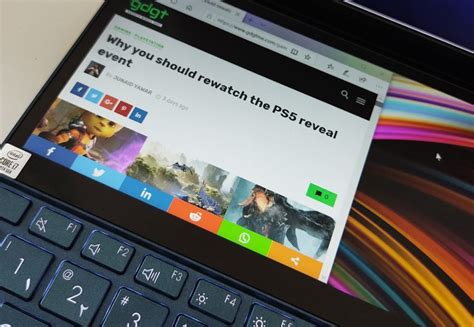 Asus Zenbook Duo Ux F Review Ahead Of Its Time Gadgets Middle East
