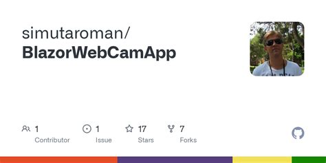 GitHub Simutaroman BlazorWebCamApp