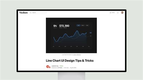 Line Chart Ui Design Tips And Tricks Fountn