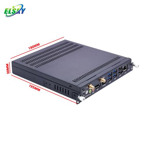Elsky Mini Pc Ops Mx6900 Independent Cpu 6 7 8 9th Gen Core I3 I5 I7 I9 Desktop Computer And