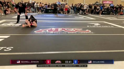 Maxwell Johnson Vs Declan King 2025 Adcc Oklahoma City Open