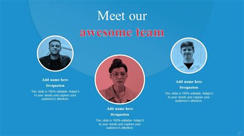 Empowering Workers With Cobots It Meet Our Awesome Team Ppt Ideas Backgrounds Ppt Sample